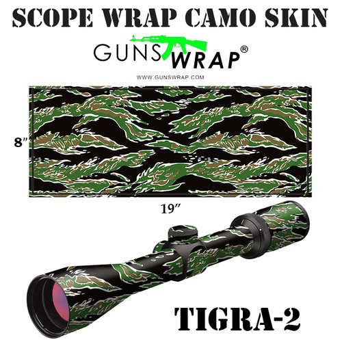 TIGRA-2 Scope Wrap GunsWrap Camo Skin | GunsWrap