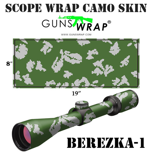 BEREZKA-1 Scope Wrap GunsWrap Camo Skin | GunsWrap