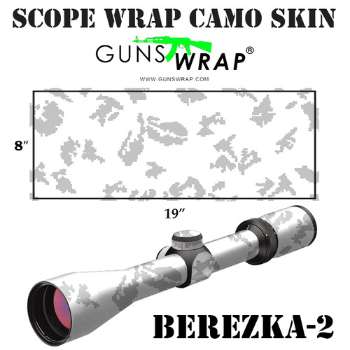 BEREZKA-2 Scope Wrap GunsWrap Camo Skin | GunsWrap