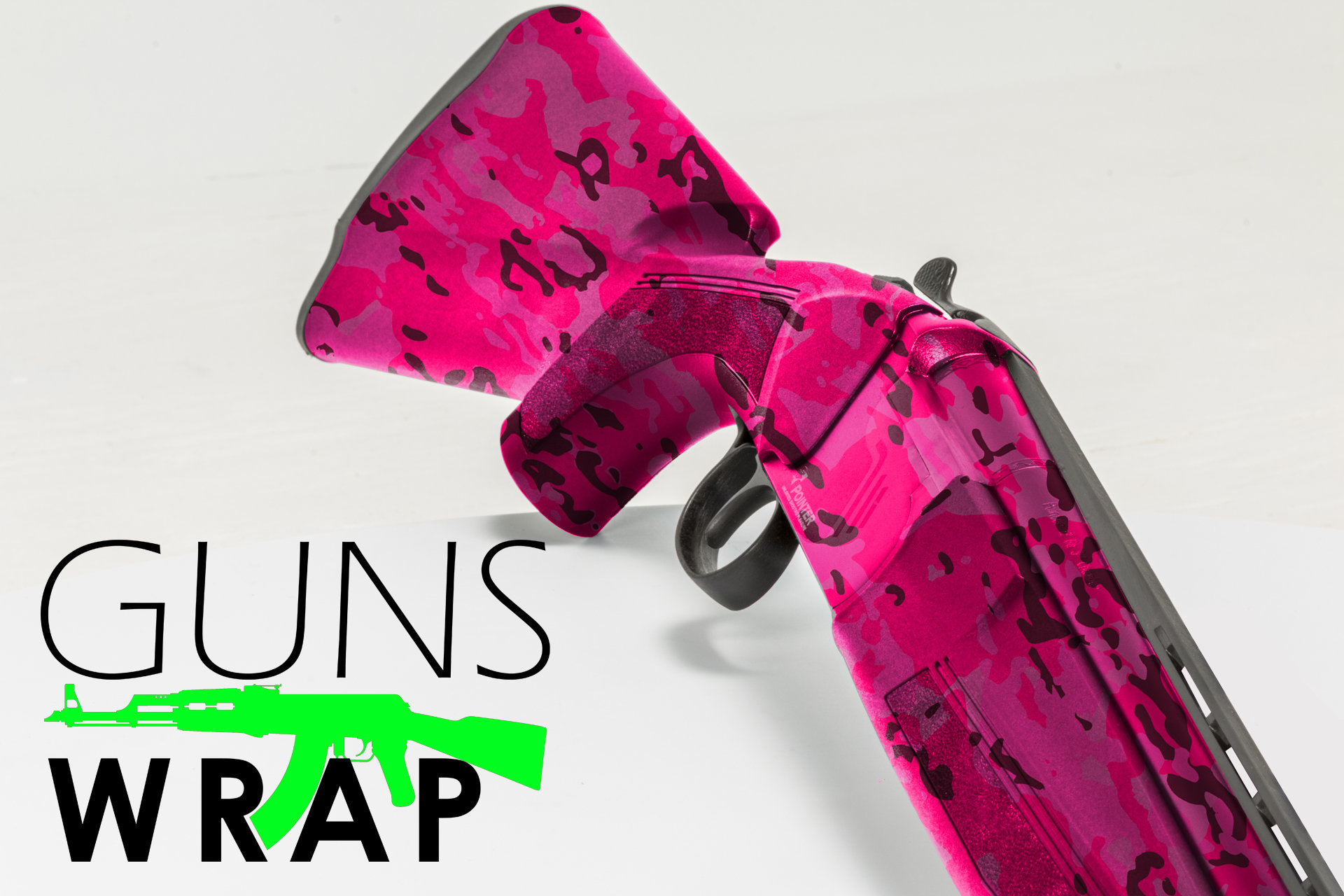 SHOTGUN SPORT WRAP SKIN MILITARYCAMO PINK | gunswrap