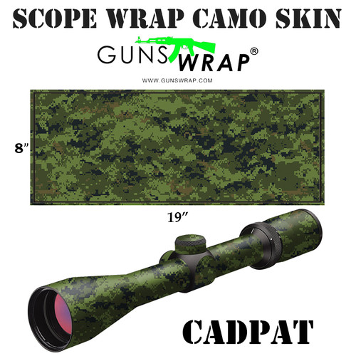 CADPAT Scope Wrap GunsWrap Camo Skin | GunsWrap