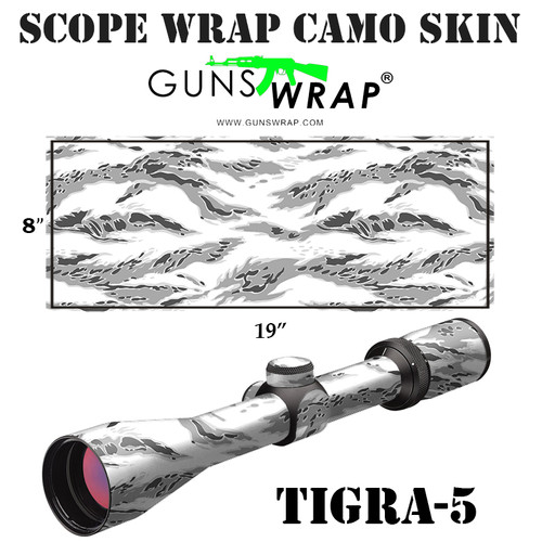 TIGRA-5 Scope Wrap GunsWrap Camo Skin | GunsWrap