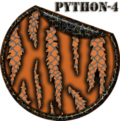 PYTHON-4 Camo Roll Skin Gear Gun Accessories Wrap | GunsWrapSkin