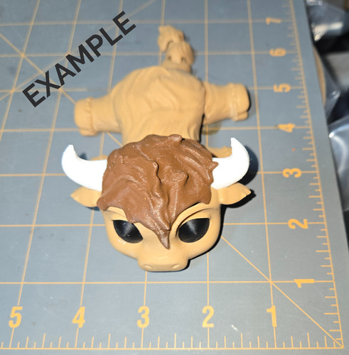 Articulated Highland Cow | The Mystic Wizard Wo