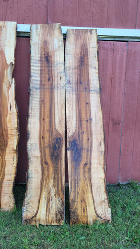 Bookmatched Old Growth Maple Slabs | Havenfield Acres
