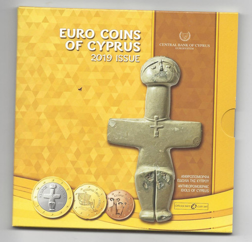 Euro coins of Cyprus 2019 issue | Lampousa Collection