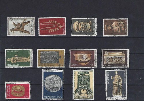 Cyprus stamps 1976 definitive issue used Stamps | Lampousa Collection