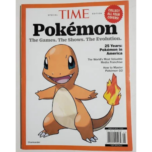 Pokemon TIME Magazine -Charmander | Pokeduotcgimports