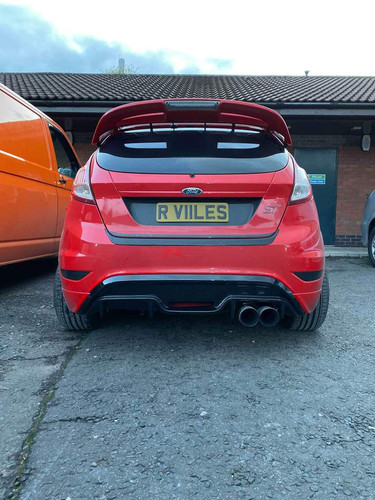 FORD FIESTA MK7.5 ST ZETEC S REAR DIFFUSER ES DESIGN | DRS Tuning