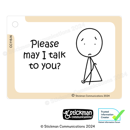 Talk card | Stickman Comms