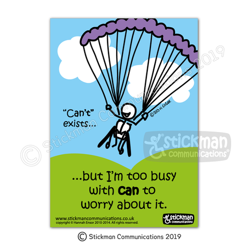 Can poster | Stickman Comms