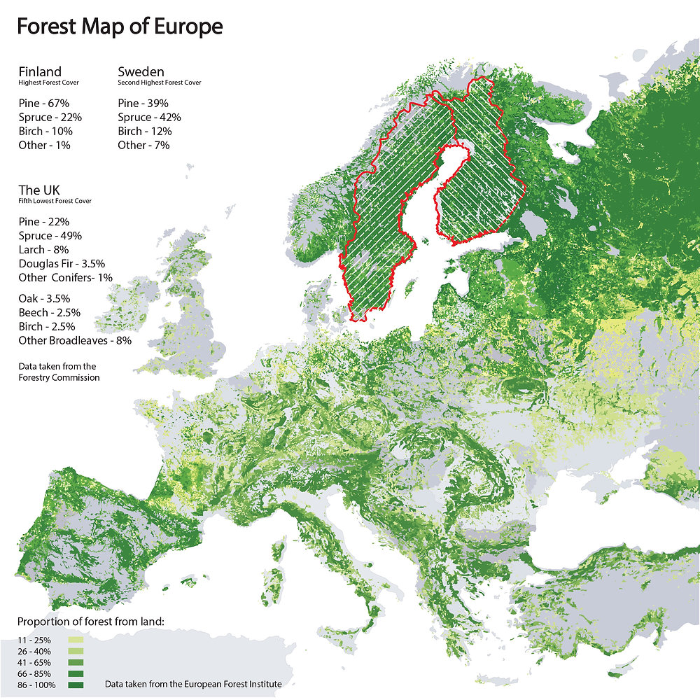 European Forest Map