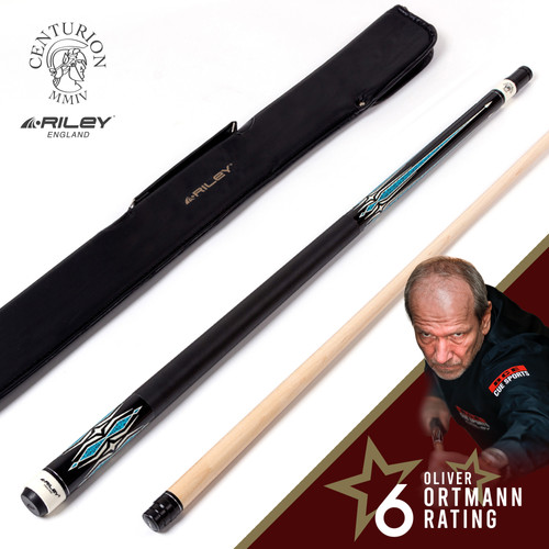 Riley Centurion American Pool Cue - 8 - 13mm Tip | Riley Leisure