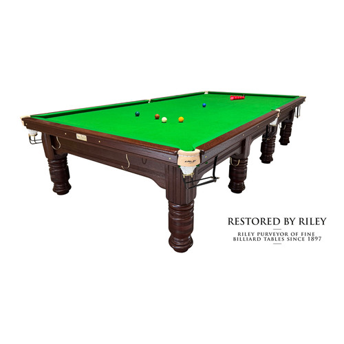 SOLD - Restored 12ft Snooker Table - 12 | Riley England