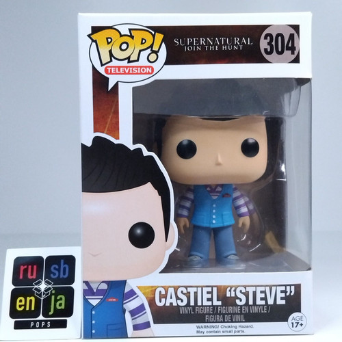 Funko Pop! TV Supernatural Castiel Steve #304 | rusbenjapops