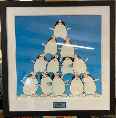 Framed Stewart Moskowitz, ,The Corporation, Vintage Poster, 1977 ...