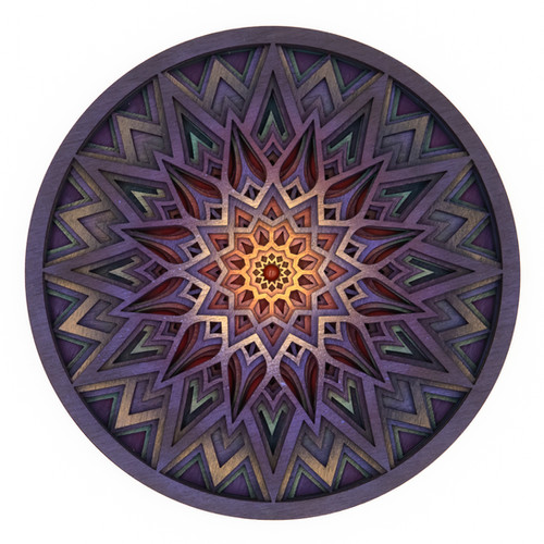 Sol Urchin - Purple Gold | Adrian Rasmussen Art