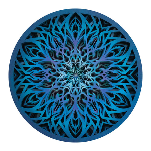 Circle Of Existance - Blue | Adrian Rasmussen Art