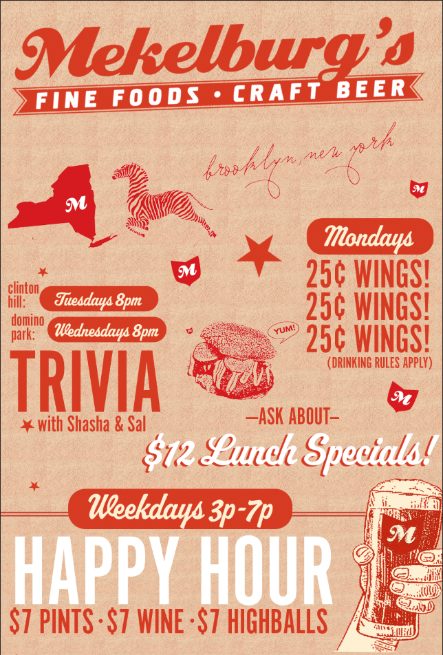 Mekelburg's | Fine Food and Craft Beer | Brooklyn, NY