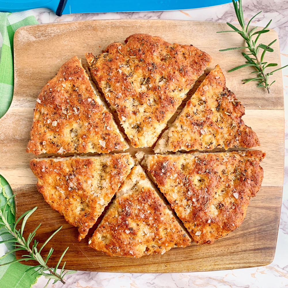 2 Ingredient Dough Focaccia