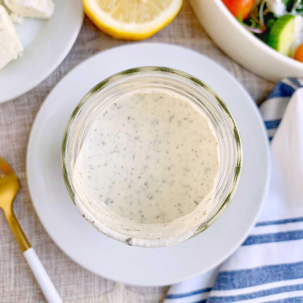 Creamy Greek Feta Dressing