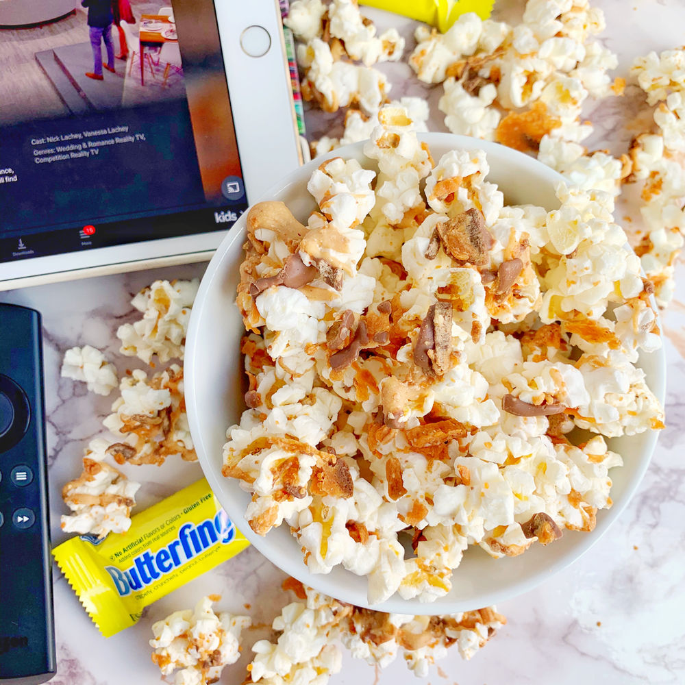 Butterfinger Popcorn