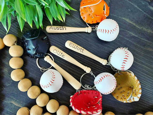 Baseball Keychains | Maplewood Co