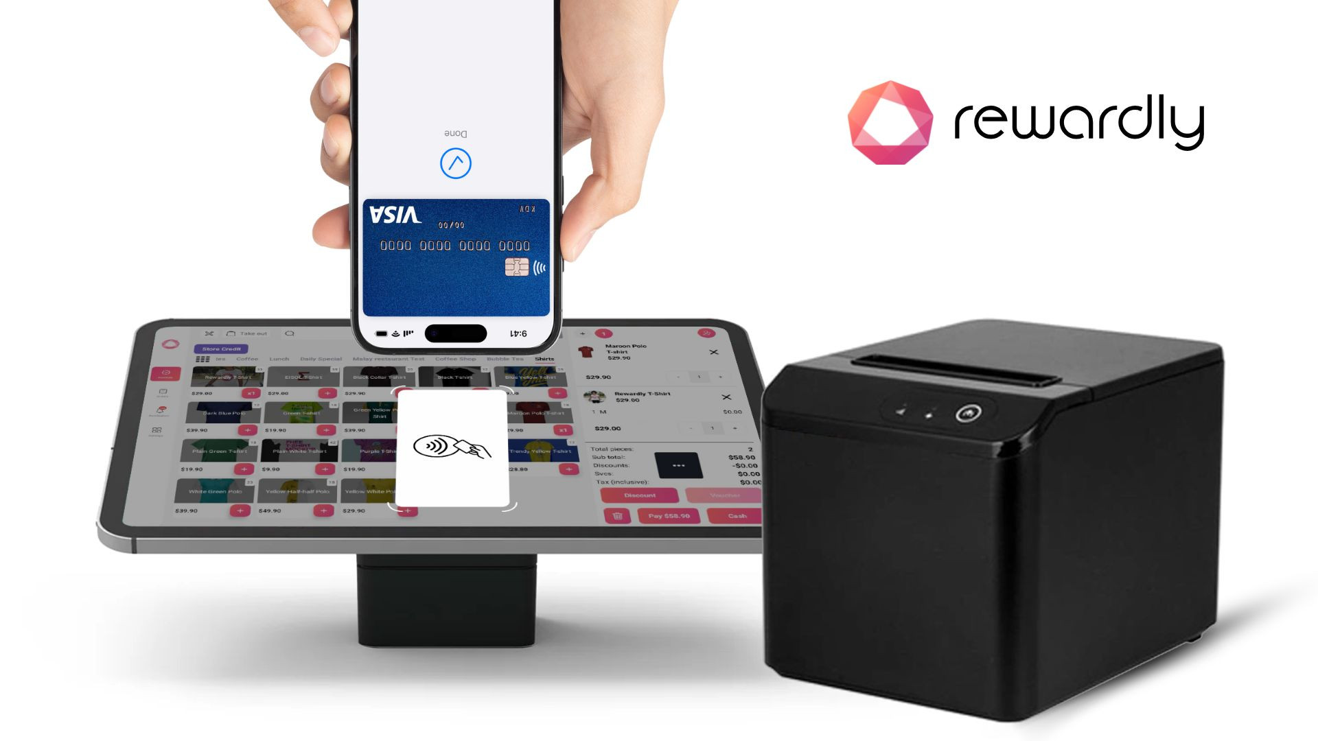 Singapore Best Loyalty POS system | Rewardly (ePOS) Point-of-sale