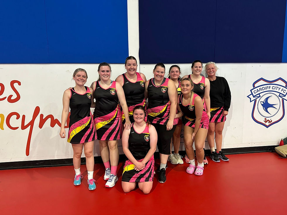 Adult Teams | Cherubs Angels Netball Club | Cardiff, Wales
