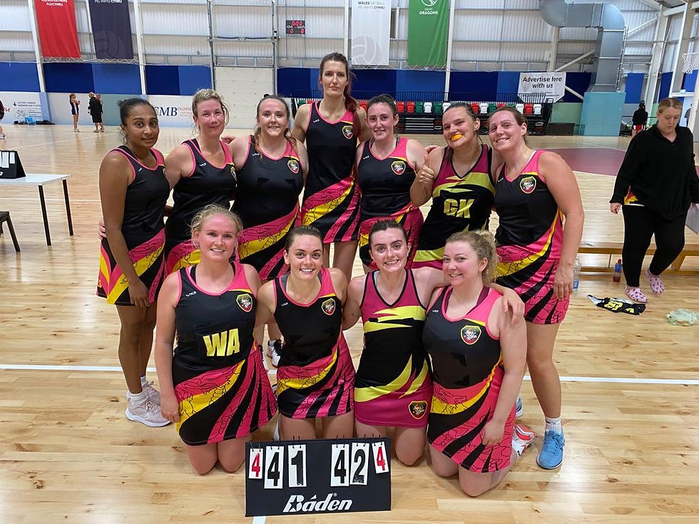 Adult Teams | Cherubs Angels Netball Club | Cardiff, Wales