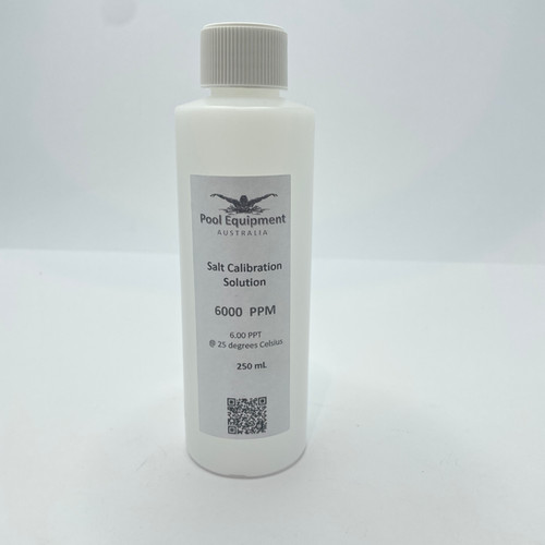 Salt Calibration Solution 6000ppm - 250mL | Aust Pools & Product