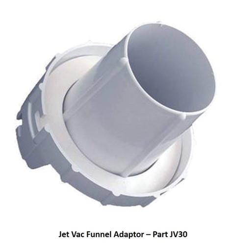 Jet-Vac Pool Cleaner Funnel Adaptor - Part JV30 | Aust Pools & Product