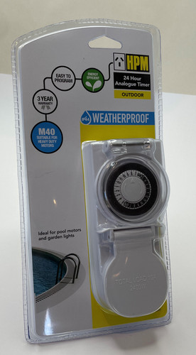 Time Clock - HPM 24hr Timer Heavy Duty | Aust Pools & Product