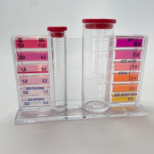 Test Vial 4 in 1 - Aussie Gold | Aust Pools & Product