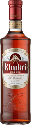 KHUKRI XXX RUM 75CL | Nepal Foods Online