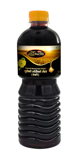 Roasted Mustard Oil ( Theki) 500ml | Nepal Foods Online