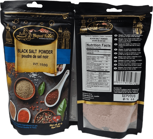 Black Salt Powder 150g | Nepal Foods Online