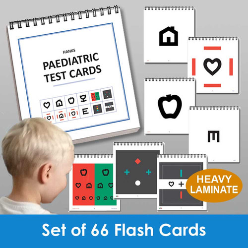Paediatric Eye Test Cards - Orders | Hanks Eye Charts