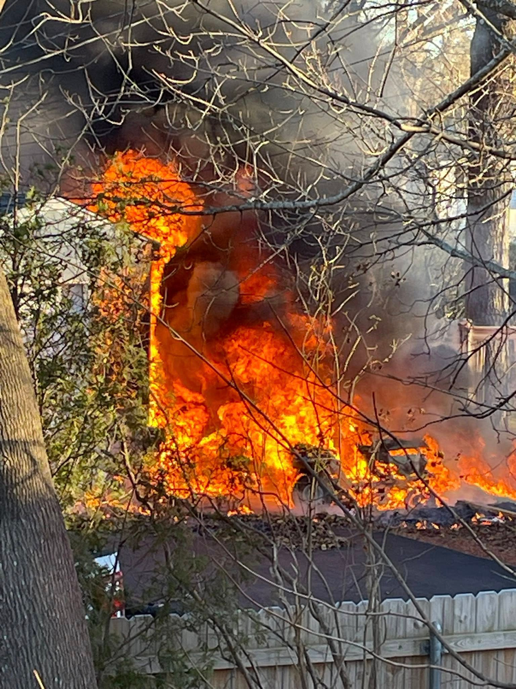 Garden Tractor Fire Spreads to Shed and Fence in York; No Injuries