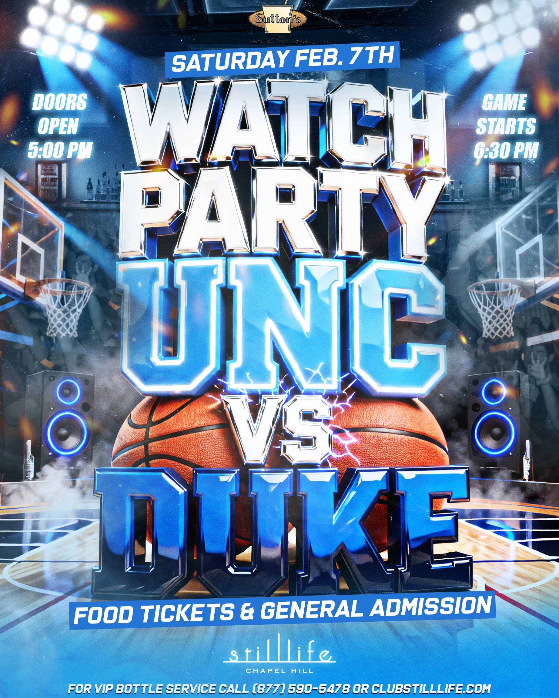 UNC vs Duke Watch Party | Still Life