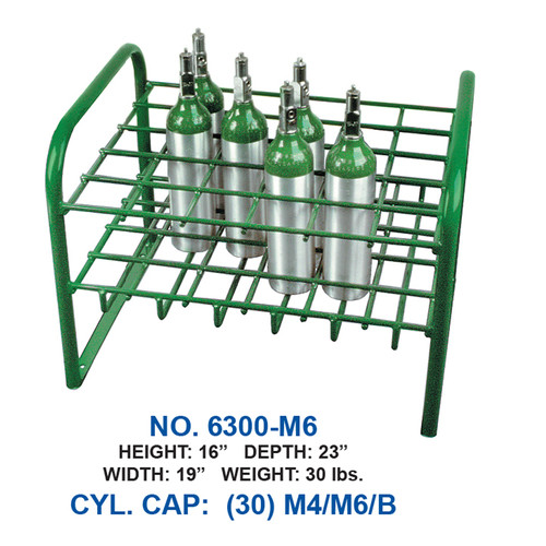 No. 6300 M6. M4/M6/B Cylinder Stand - Cyl. Capacity - 30 | Mysite 2