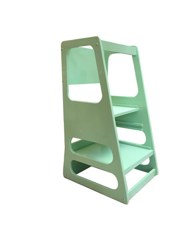 Montessori Learning Tower - Pastel Green | Montessori Towers