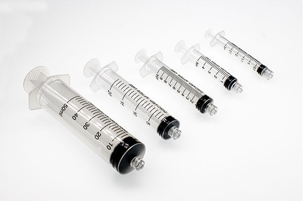 Disposable Sterile Syringe 10cc Luer Lock Without Needle 100s