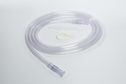 Disposable Suction Connecting Tube, 300cm, with bed clip & connector ...