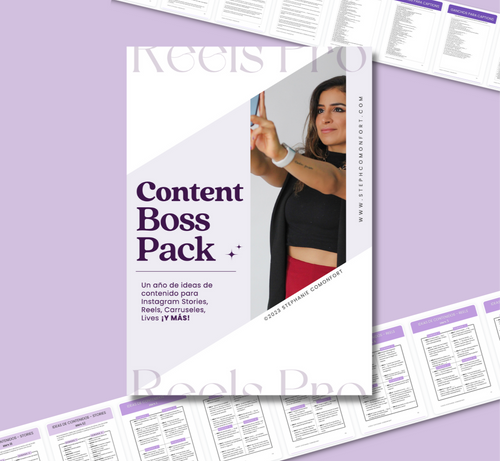Ebook Content Boss Pack 💜 | Steph Comonfort