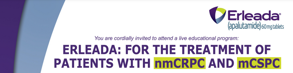 ERLEADA: For the Treatment of Patients with nmCRPC and mCSPC ~ LIVE 9/16/21