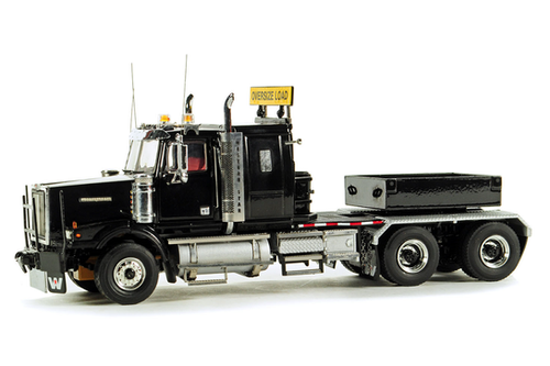 Western Star 4964 SX-1 6x4 Truck with Ballast Box - Black | DiecastMatt
