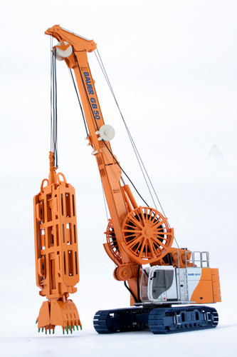 Bauer GB50 with Diaphragm Wall Grab DHG V | DiecastMatt