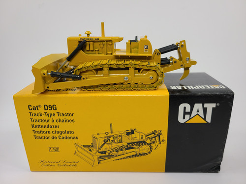 Caterpillar D9G Dozer with Ripper and Metal Tracks | DiecastMatt