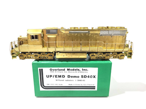 Overland OMI UP EMD Demo SD40X Union Pacific HO Brass Model #1937 ...